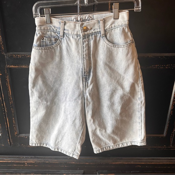 Jay Jacobs | Shorts | Vintage Light Wash High Waisted Bermuda Denim ...